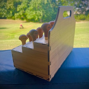 Pfeil Linoleum and Block Cutter Tool Rack. Holds Sets B,C and D. Total ...