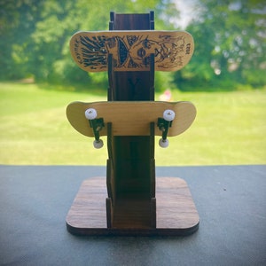 Fingerboard Rack Laser Cut File SVG Digital Download Lightburn Ready - Etsy