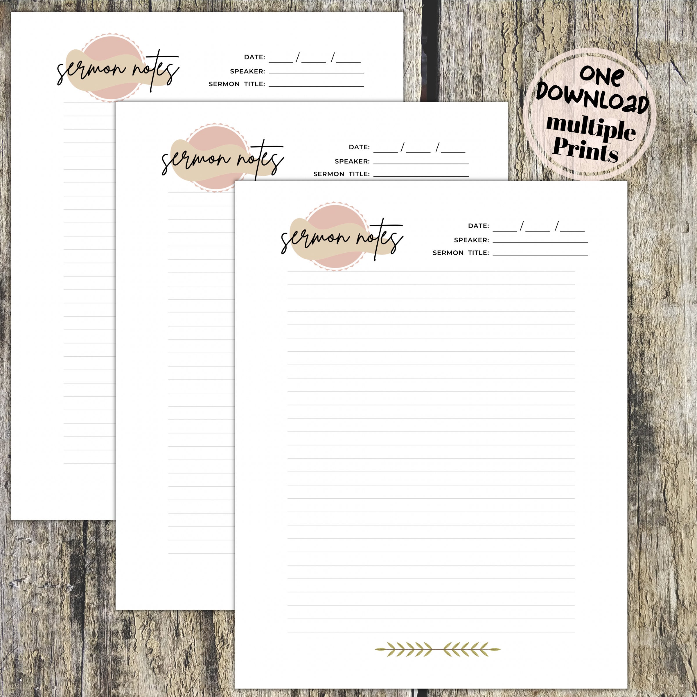 Sermon Notes, Bible Study, Jesus, Christian Worksheet, Church Notes ...