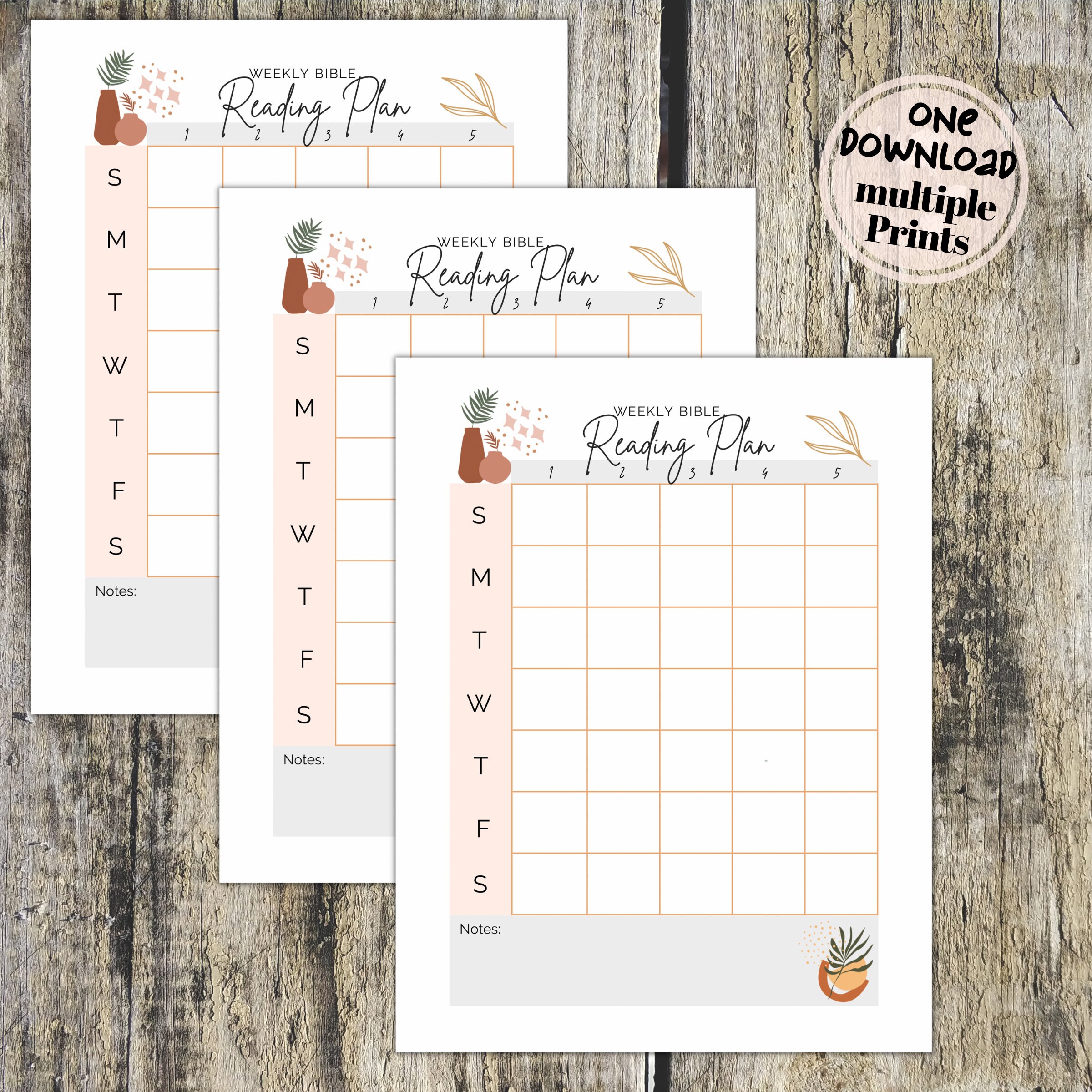 Bible Worksheet, Reading Plan, Christian Printable, Bible Study Help ...