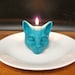 Cat Candle, Cat Head Candle, Cat Moon Candle, Witchy Decor, Altar ...