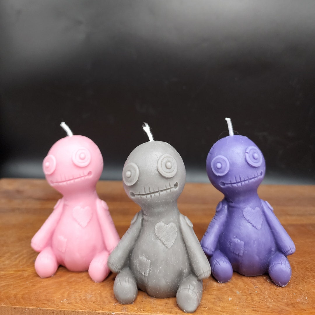 Poppet Candle for Spells and Rituals, Cute Witchy Gift, Witchcraft ...