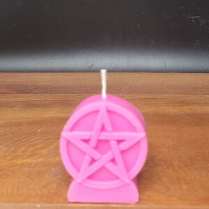 Pentagram Candle, Small Pentagram Candle, Pentacle Candle, Star Candle ...