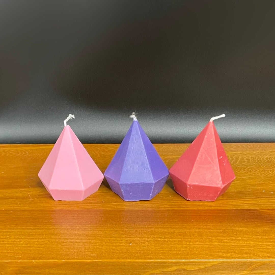 Diamond Candle, Create Your Own, Diamond Shaped Candle, Scented Candle ...