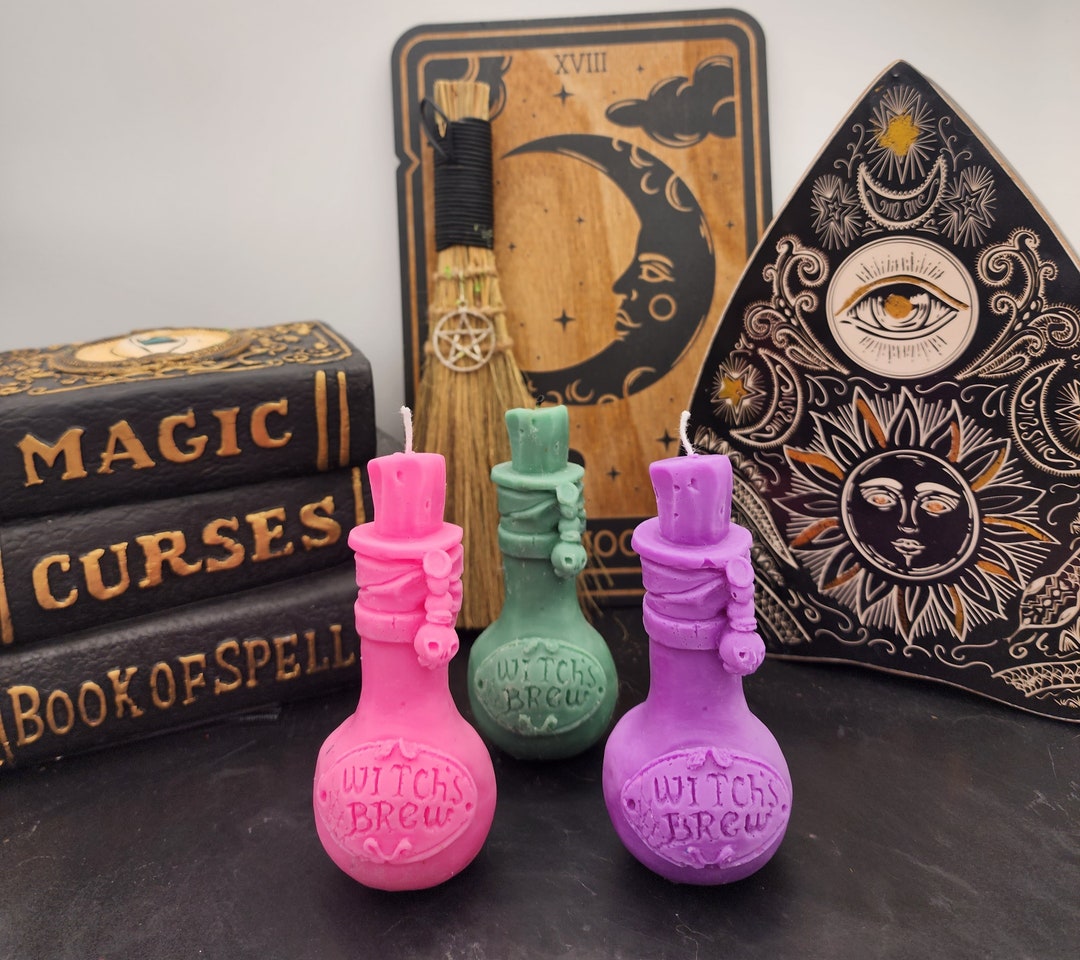 Witch Potion Candle, Witch's Brew Candle, Witchy Candles, Gift for a ...