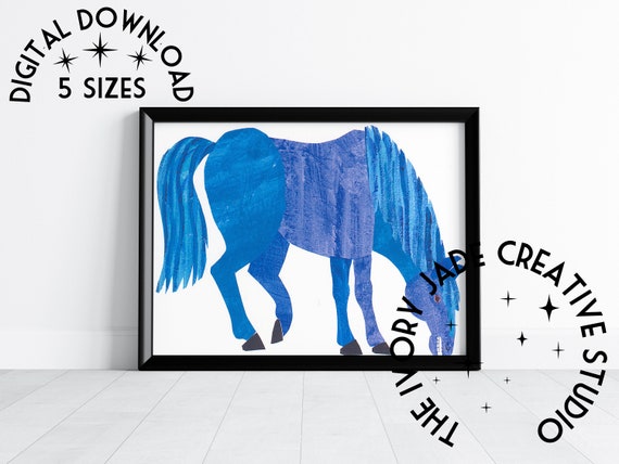 Blue Horse Eric Carle