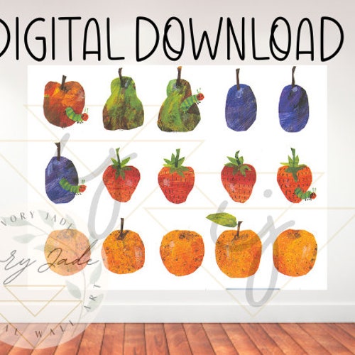 Eric Carle ABC Alphabet Instant Digital Download Childrens - Etsy