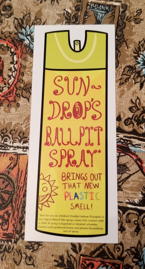 Sundrop Ballpit Spray - Etsy