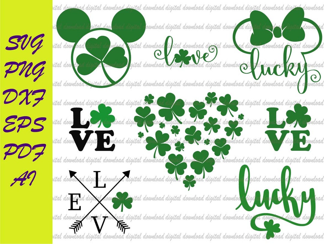 Clover Leaf SVG, Trefoil Svg, Saint Patricks Day Svg, Four Leaf Svg ...