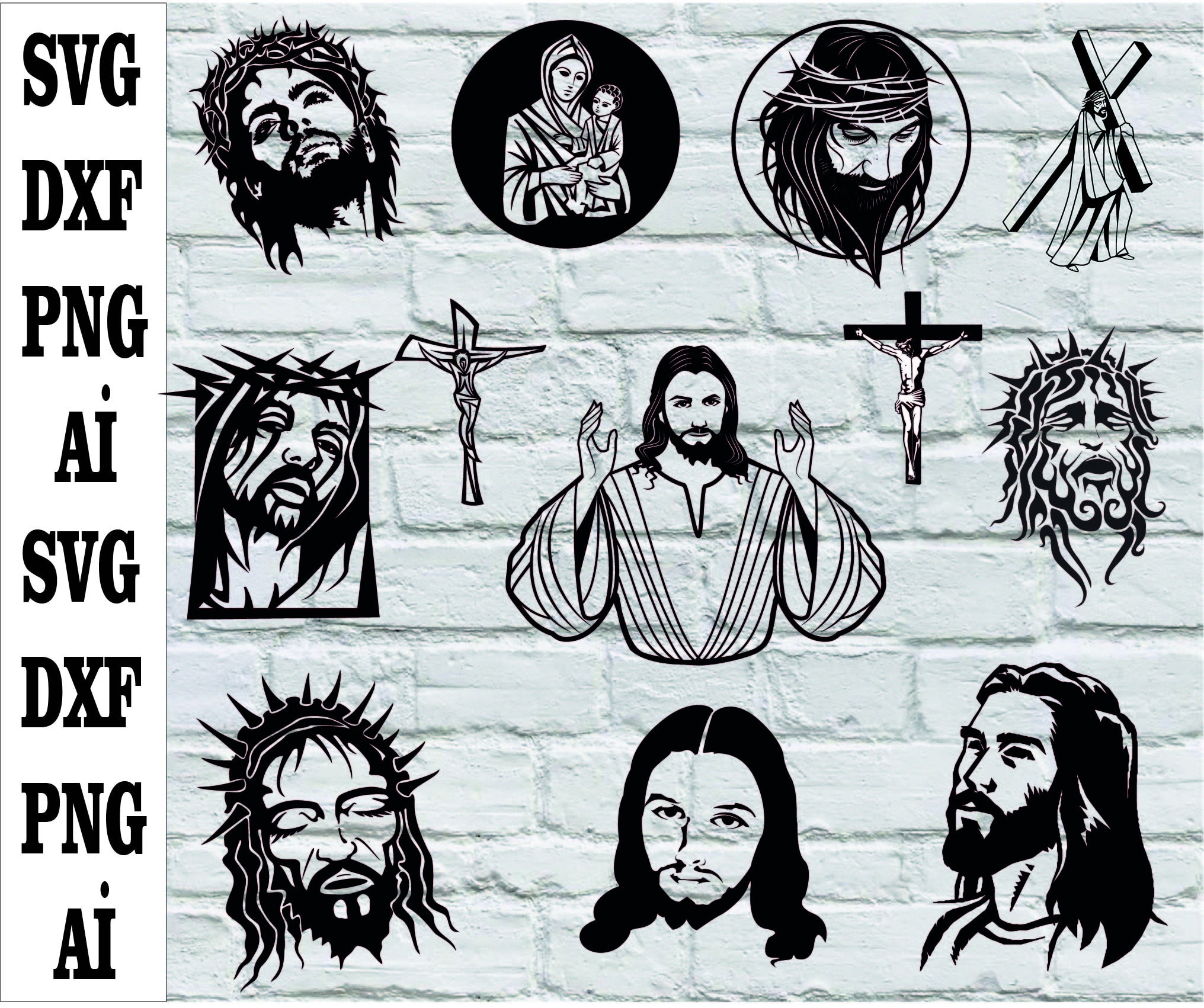 Jesus Cross Svg, Jesus Svg, Cross Svg, Crucifix Svg, Religious Svg ...