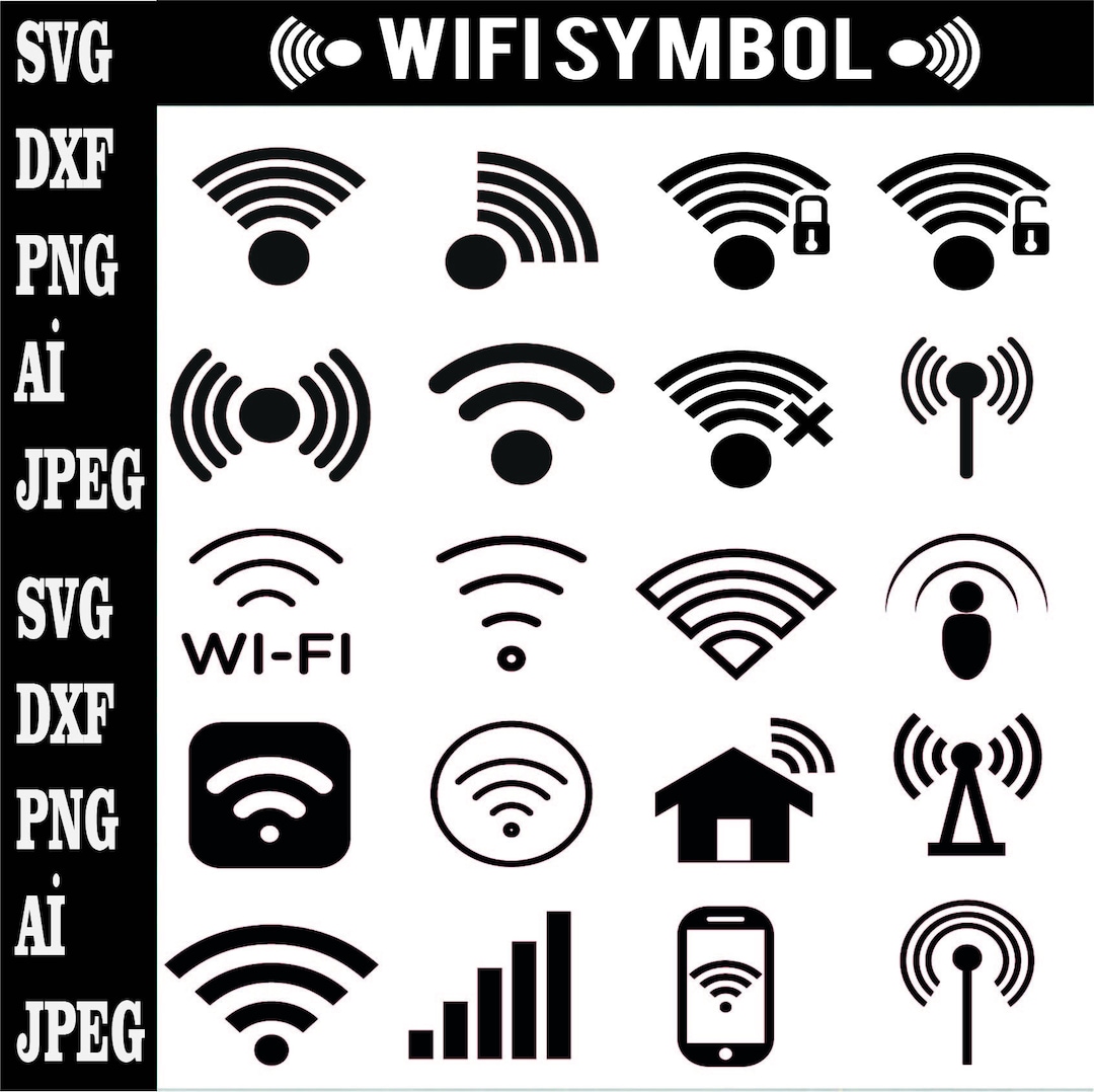 Wifi Svg Png, Wifi Icon Svg, Internet Svg, Modem Svg, Tech Svg ...