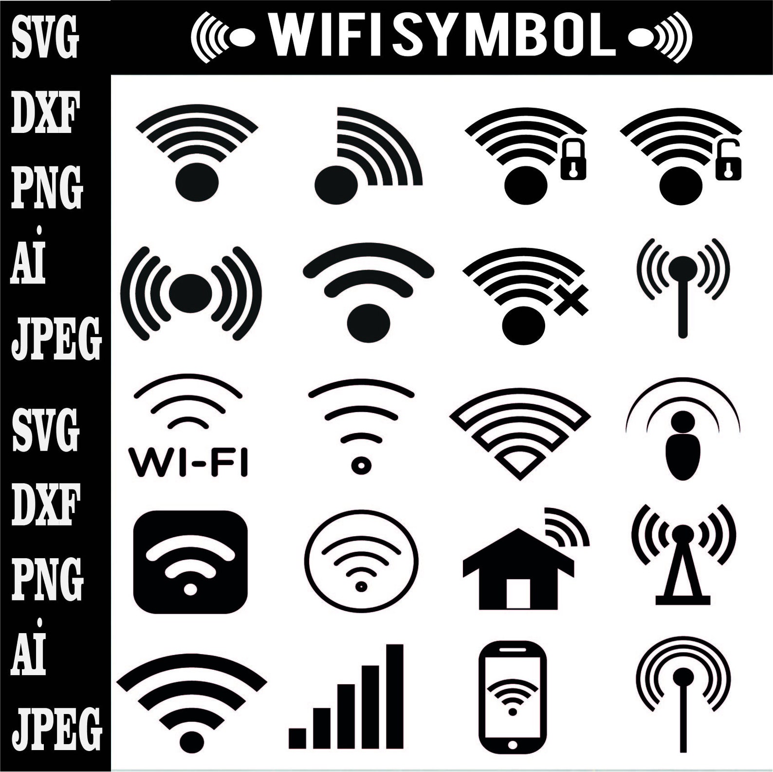 Wifi Svg Png, Wifi Icon Svg, Internet Svg, Modem Svg, Tech Svg ...