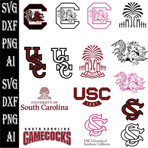 South Carolina Usc - Etsy