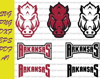 Arkansas Razorbacks SVG Digital File - Etsy