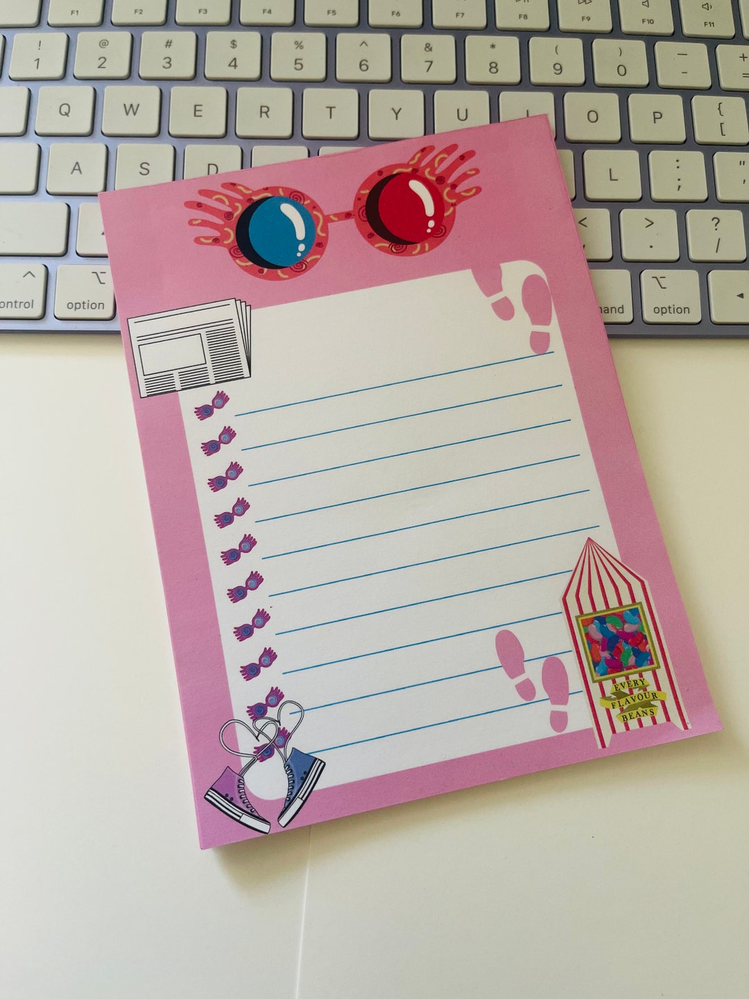 Harry Potter Luna Lovegood Notepad Luna Lovegood Harry - Etsy