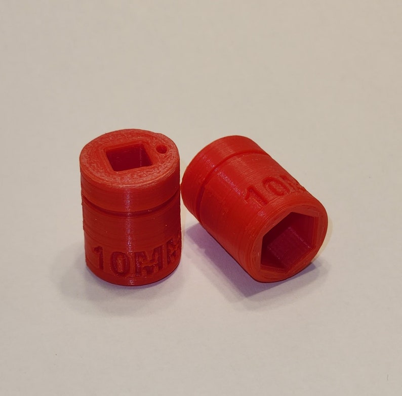 10mm Socket Charm | 3D Printed - Etsy