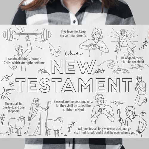 2023 Come Follow Me New Testament Scripture Stickers Made - Etsy