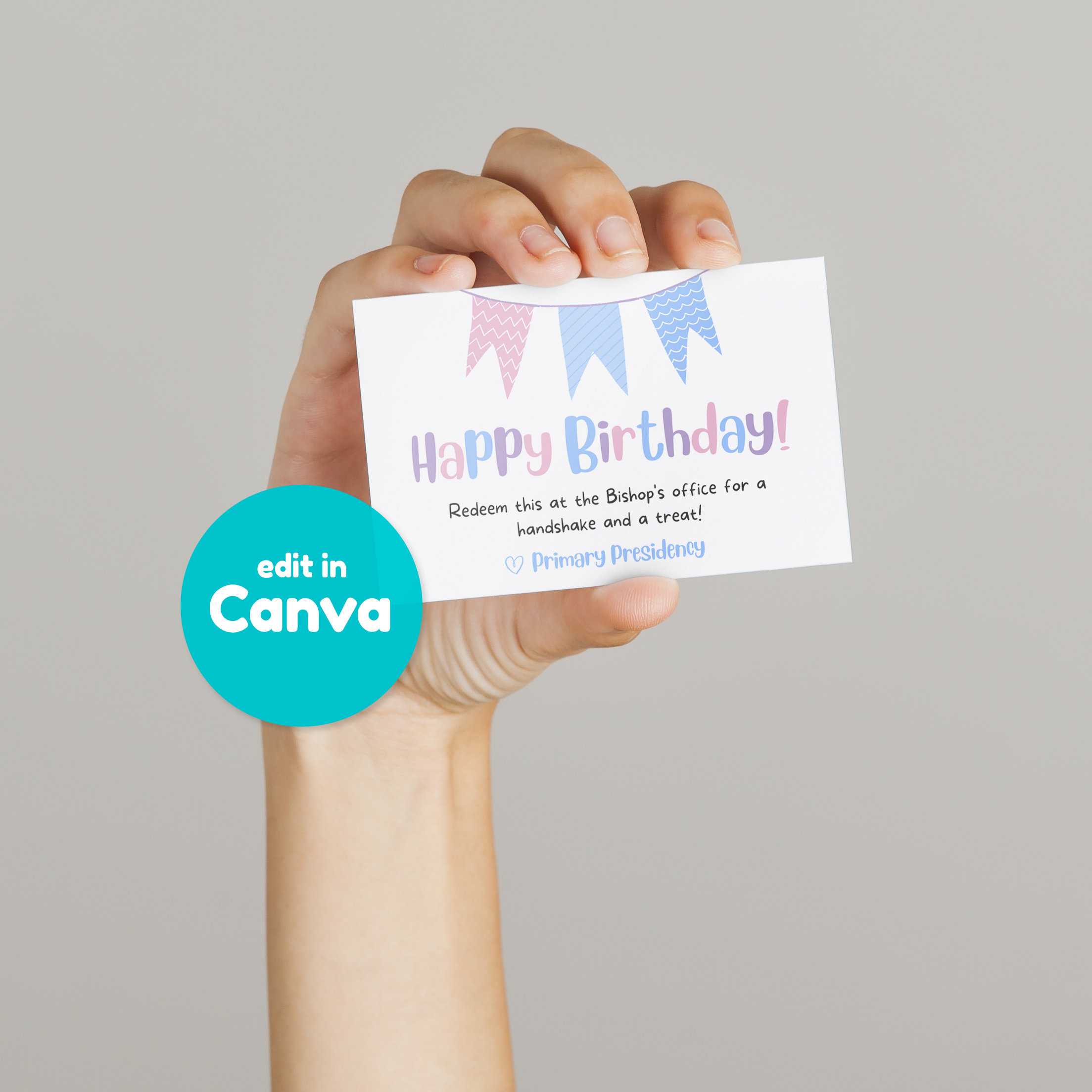 LDS Primary Birthday Bishops Buck Latter-day Saint Bishops Bucks LDS ...