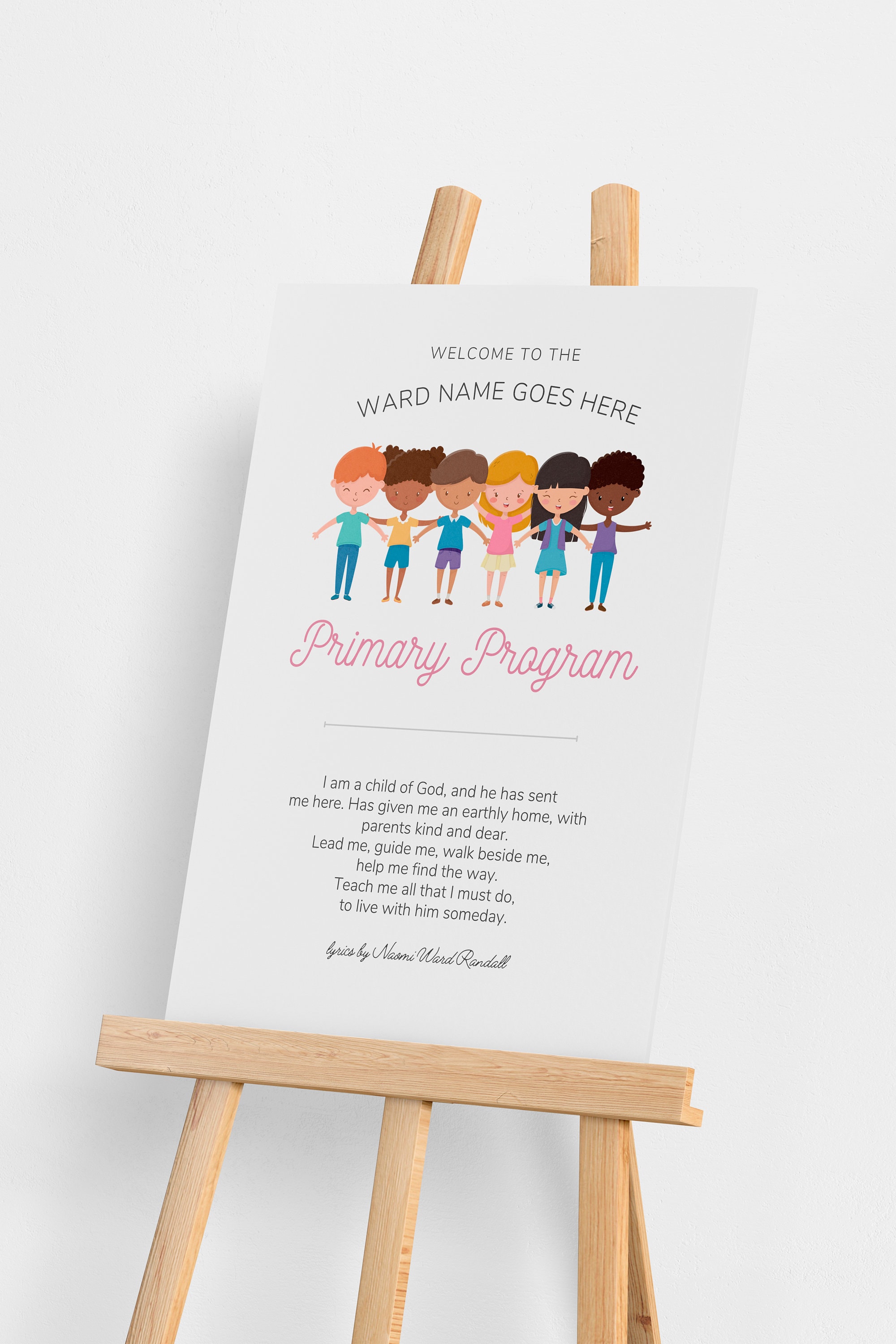 LDS Primary Program Bundle LDS Primary Singing Time Choose the Right ...