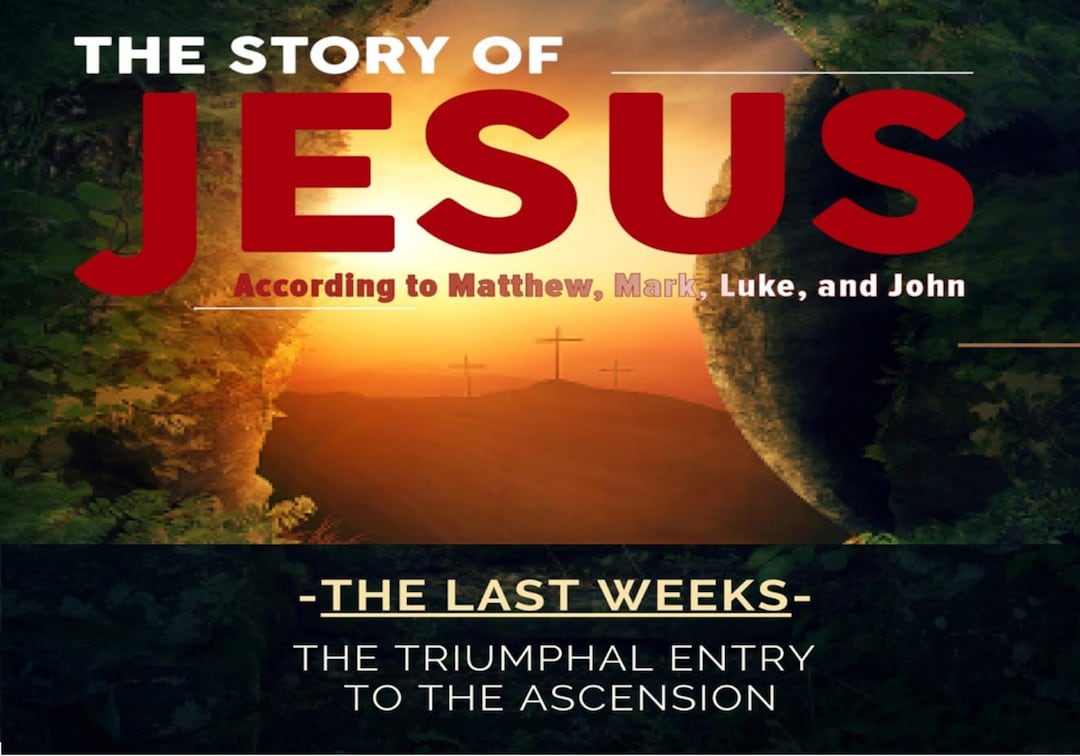 THE LAST WEEKS - the Story of Jesus Paperback Book - Etsy