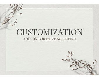 Add on Service Additional Graphic Design - Etsy