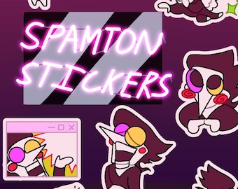 Spamton Stickers - Etsy