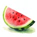 Watermelon Fruit Clipart, Summer Fruit Images, 10 Watercolor Clip Art ...