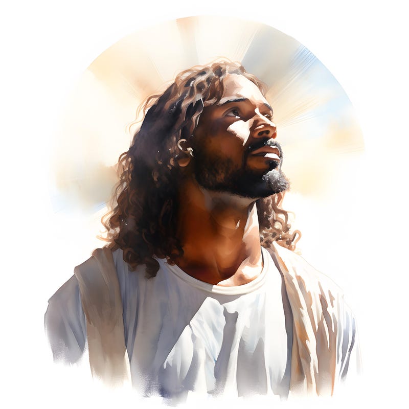 African American Jesus Clipart - Etsy