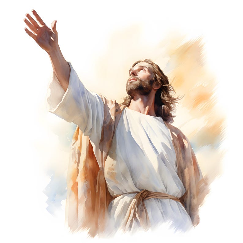 Jesus Christus Clipart, Jesus Hand Bilder, 10 Aquarell Clip Art ...