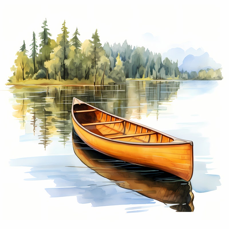 Canoeing Vector Art - Etsy UK