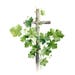 Greenery Cross Clipart, Cross With Leaves Images, 10 Watercolor Clip ...