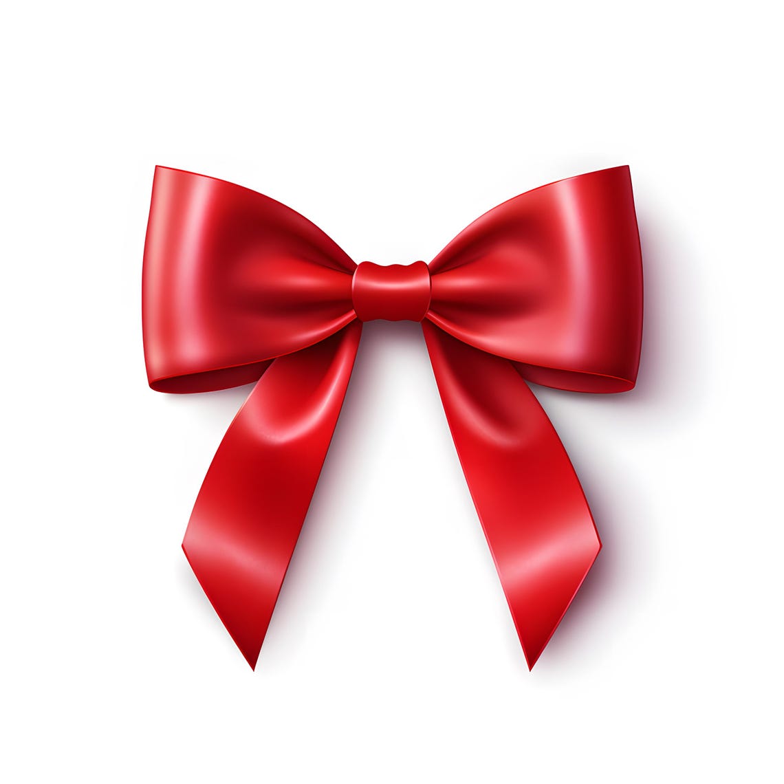 Watercolor Red Ribbon Clipart: Christmas Bows, Commercial Use (jpgs) - Etsy