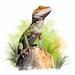 Lizard Clipart, Reptiles Images, 10 Watercolor Clip Art, Printable Jpgs ...