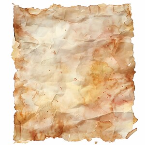 Antique Paper Clipart, Old Vintage Papers Images, 10 Watercolor Clip ...