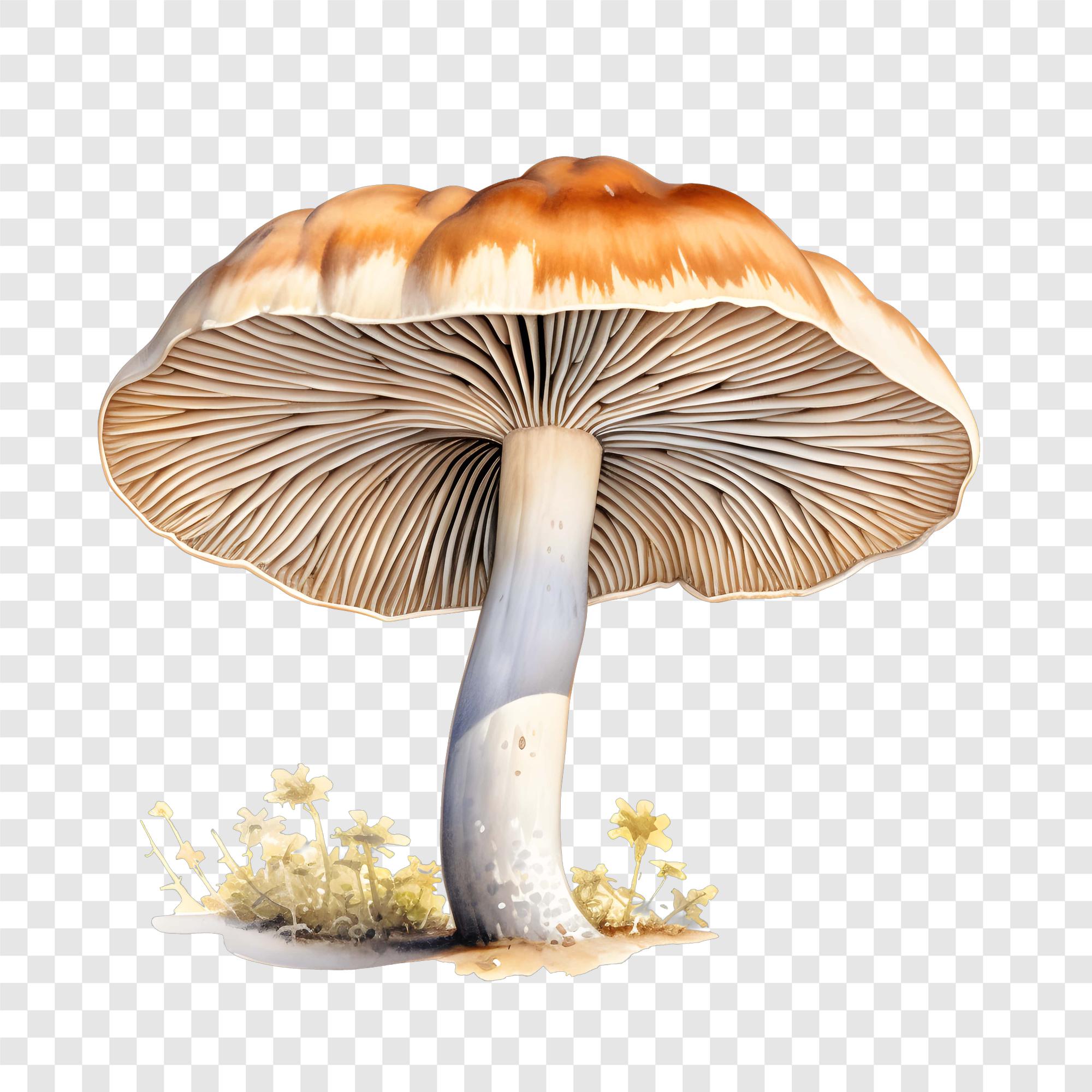 10 PNG Mushroom Clipart, Forest Fungi Images, Watercolor Clip Art ...