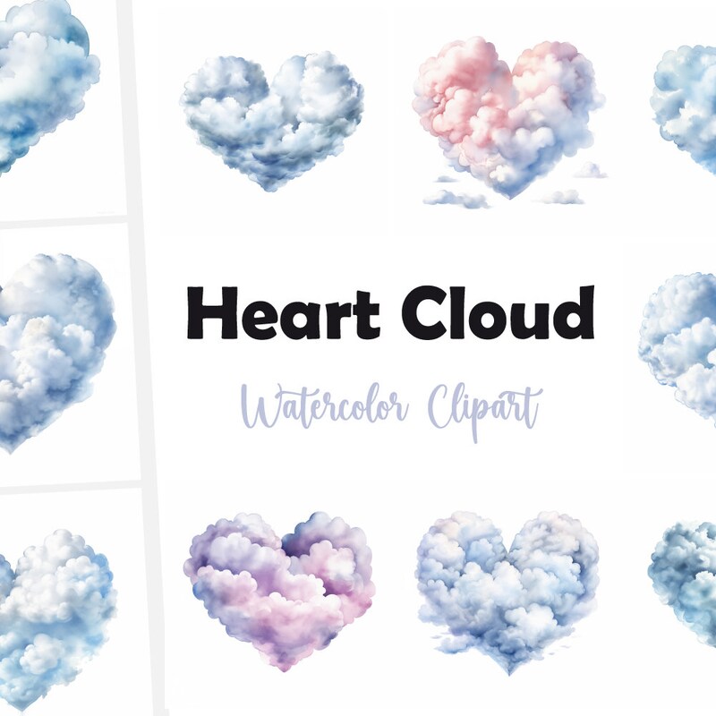 Heart in the Clouds - Etsy