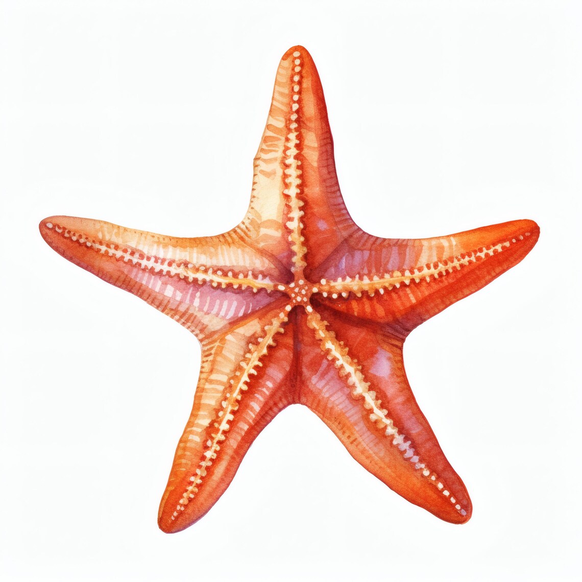 Starfish Clipart, Ocean Sea Star Images, 10 Watercolor Clip Art ...