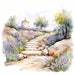 Rustic Footpath, Nature Walk Path Watercolor Clipart Set With 10 JPG ...