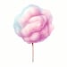 Cotton Candy Clipart, Cotton Sweets Images, 10 Watercolor Clip Art ...