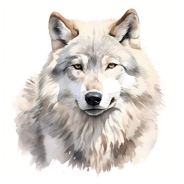Arctic Wolf - Etsy