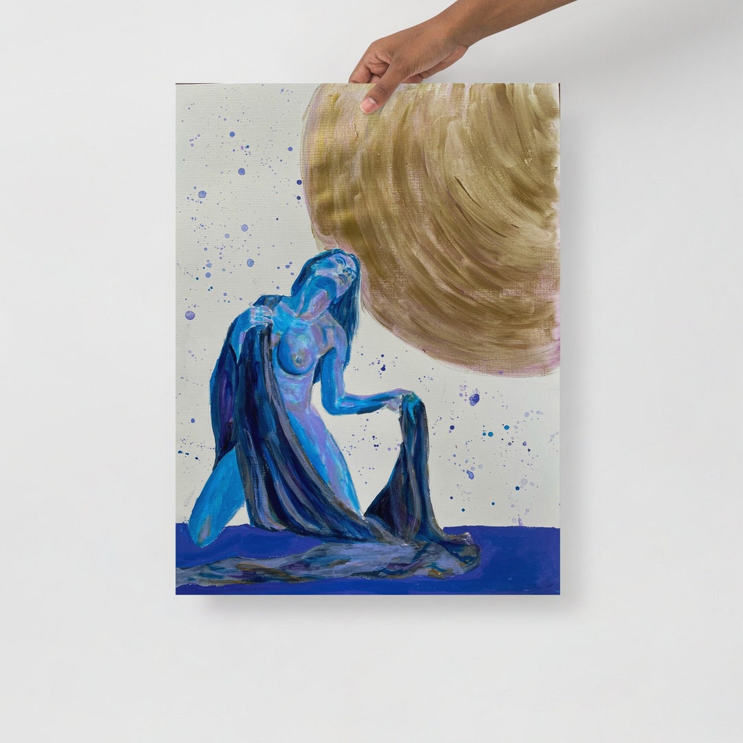 Spiritual Intuition Wisdom Art Print Divine Feminine Power Ancestral ...