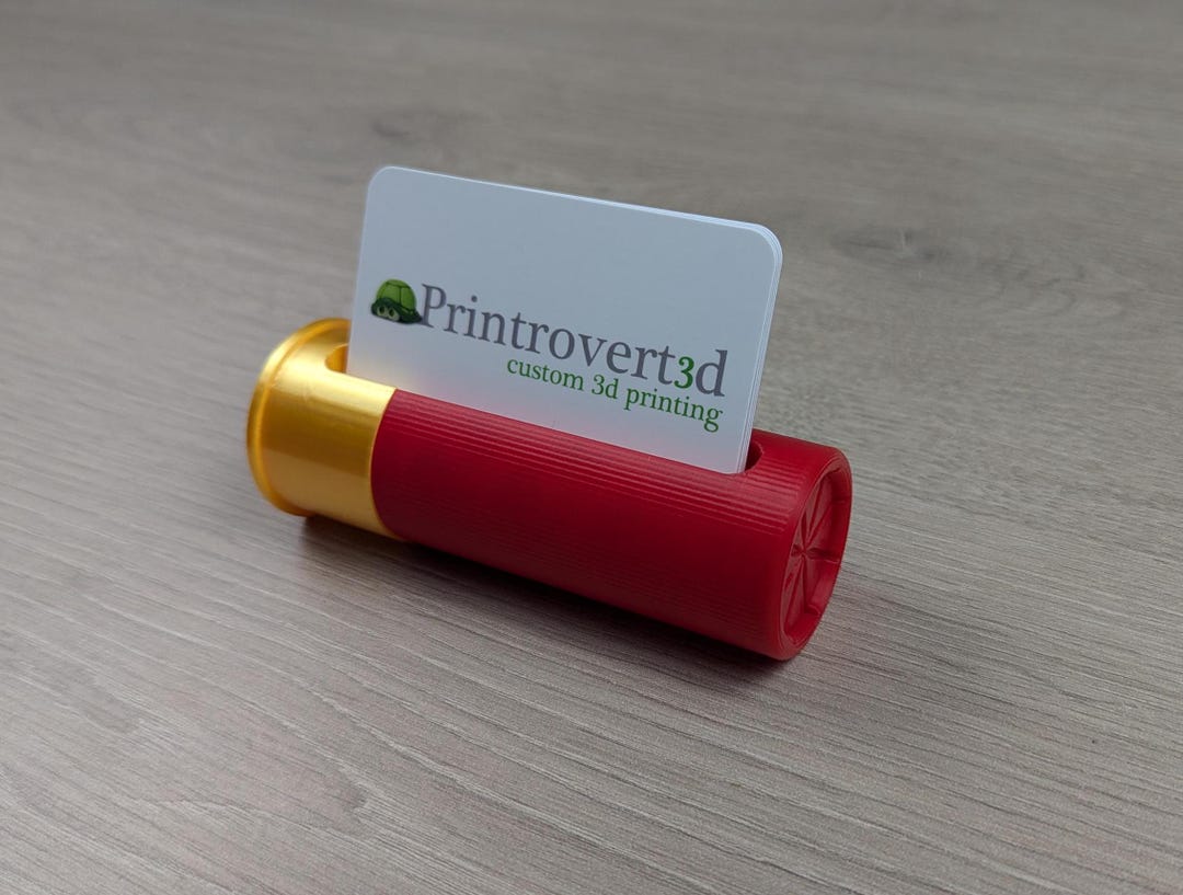 12 Gauge Shotgun Shell Business Card Holder // 12ga Replica Ammo ...