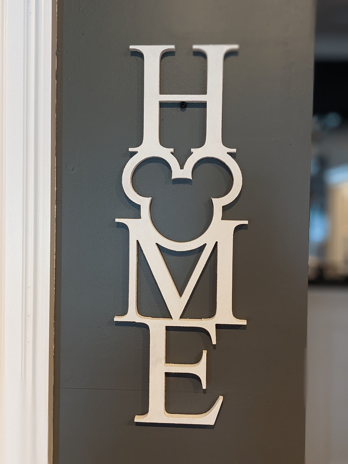 Mickey Mouse Wall Décor Home Sign Disney Home Décor House - Etsy