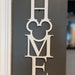 Mickey Mouse Wall Décor, Home Sign, Disney, Home Décor, House Warming ...
