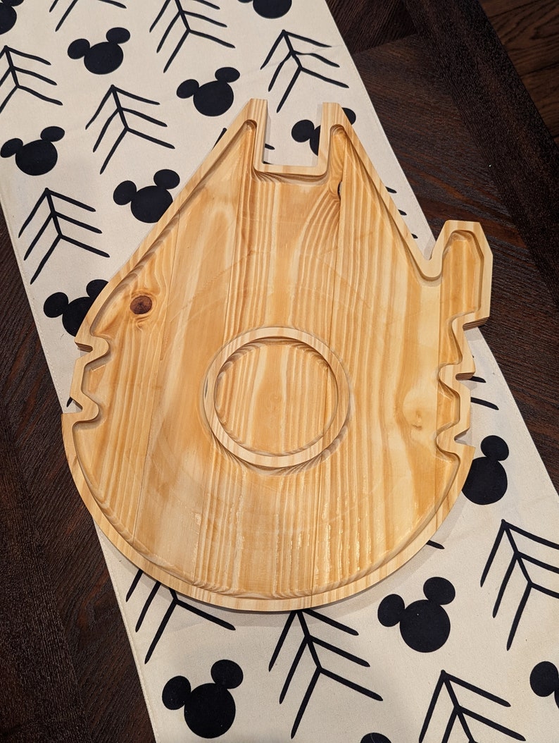Millennium Falcon Serving Tray Star Wars Tray Housewarming - Etsy