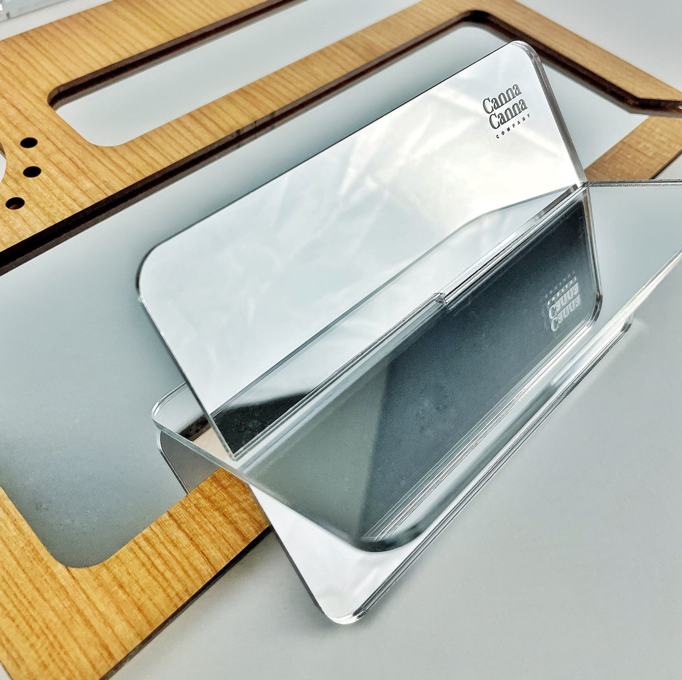 Custom Cannabis Rolling Tray Gift Set for Women and Men Wood Plastic ...