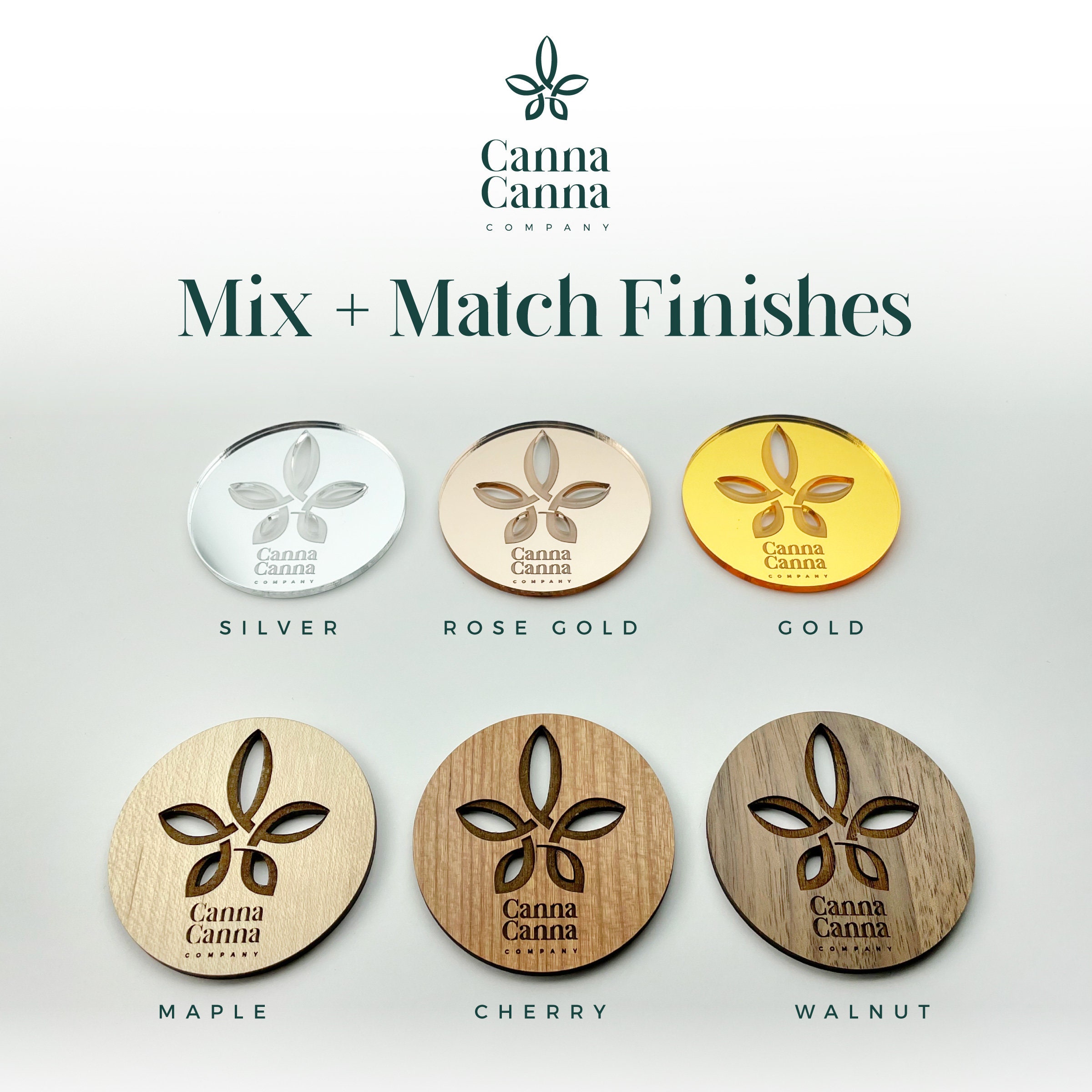 Custom Cannabis Rolling Tray Gift Set for Women and Men Wood Plastic ...