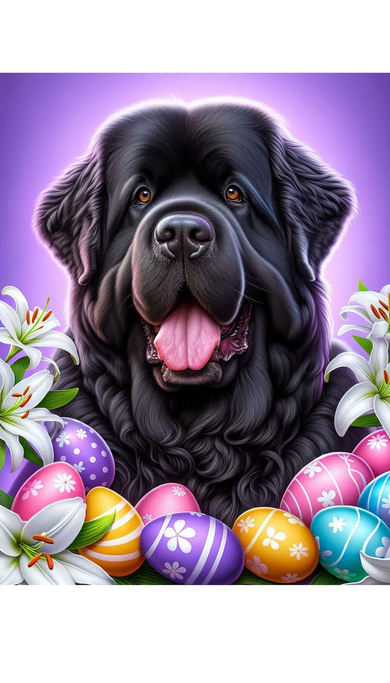 Newfoundland - Best of Breed DCR Easter Outdoor House (28" X 40") and ...