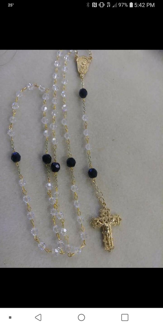 Crystal Rosary - Etsy