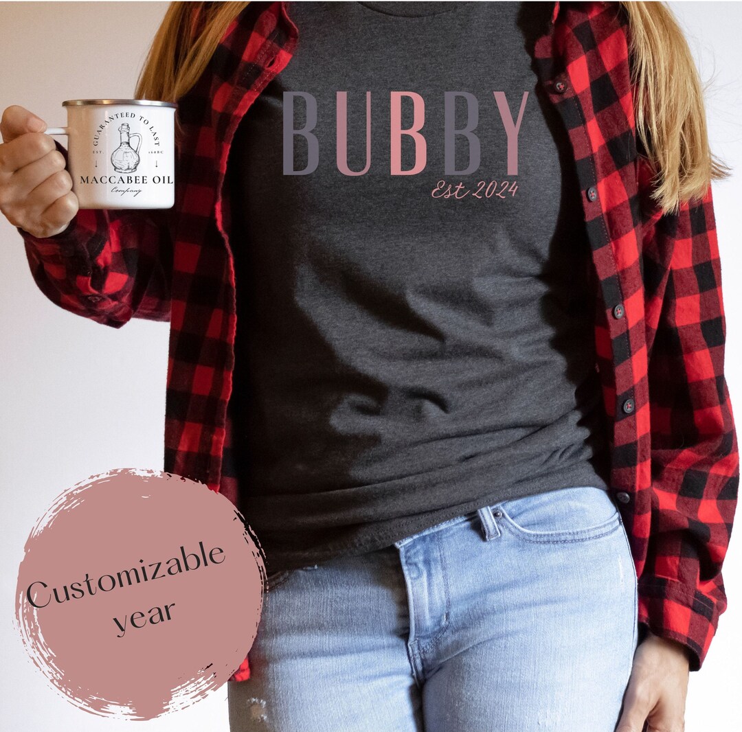 Bubby Shirt - First Time Bubby Shirt - Bubby Gifts - Shirt for Bubby ...